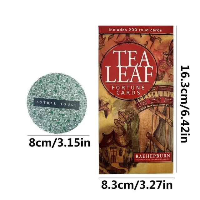 TAROT DIVINATION CARDS Tea Leaf Fortune Cards Pocket Deck Tarot 200 ...