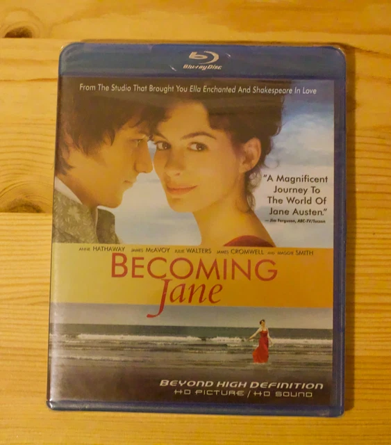 BECOMING JANE BLU-RAY Anne Hathaway James McAvoy Brand New $12.99 ...