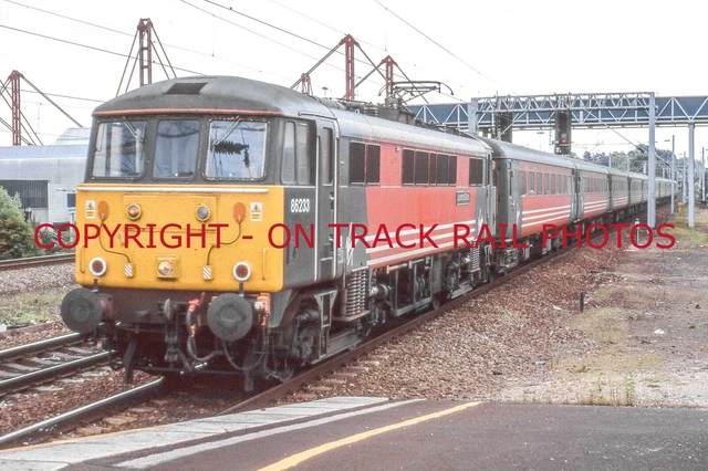 UK RAILWAY PHOTOGRAPH Of Class 86 Locomotive 86233. Rm86-401 £1.70 ...