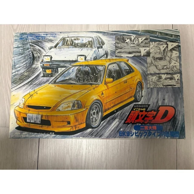 FUJIMI INITIAL D Ek9 Civicr Late Model Ninomiya Daiki EUR 77,13 - PicClick DE