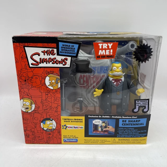 SIMPSONS WOS WORLD Of Springfield Playset Be Sharp Centennial EUR 69,57 ...