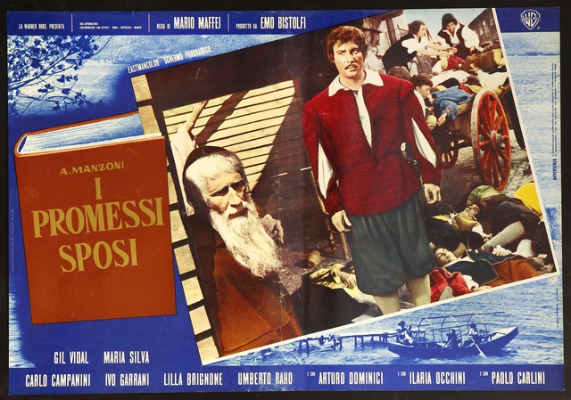 CINEMA-FOTOBUSTA I PROMESSI SPOSI vidal, campanini, MARIO MAFFEI EUR 24 ...