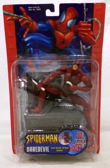 2003 TOYBIZ MARVEL Clásicos Daredevil Swing N Spin 6" Figura Nueva EUR ...