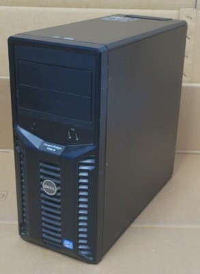 DELL POWEREDGE T110 II Tower Server Dual-Core i3-2120 8GB Ram 2x 500GB ...