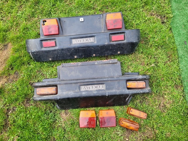 VINTAGE RETRO BATRICAR Alpha Mobility Scooter Front And Rear Bumper ...