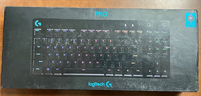 LOGITECH G PRO Mechanical Wired Gaming Keyboard Tenkeyless (920-009388 ...