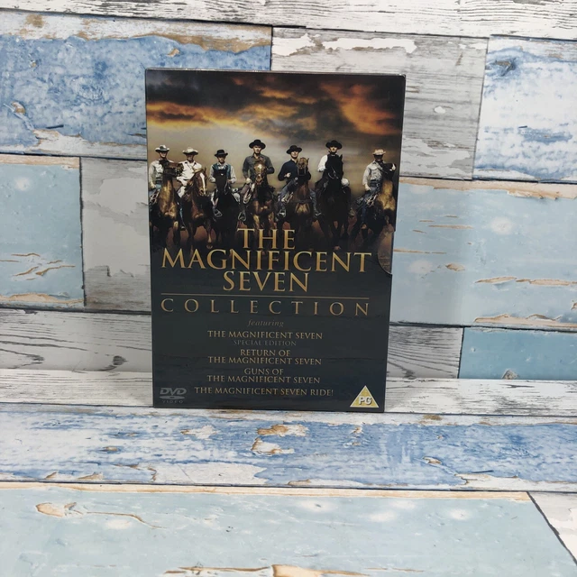 THE MAGNIFICENT SEVEN DVD 4 film - box set - Collection - Yul Brynner ...