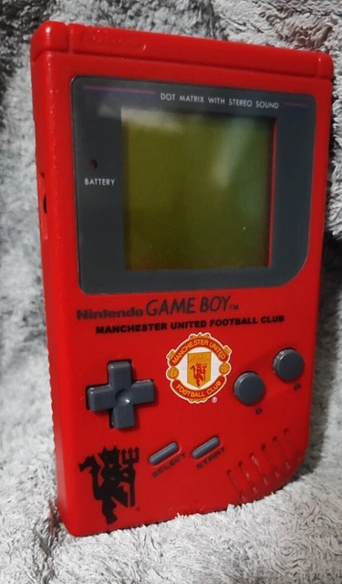 OFFICIAL MANCHESTER UNITED Nintendo Game Boy - Limited Edition VERY ...