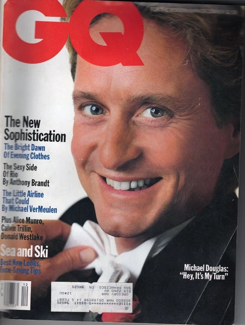 DÉCEMBRE 1985 MAGAZINE GQ Michael Douglas La Nouvelle Sophistication EUR 15,36 - PicClick FR