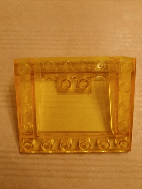 LEGO VINTAGE ESPACE cockpit jaune transparent 5 x 6 x 2 ref 4228 EUR 5 ...