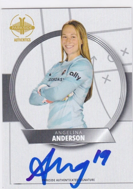 2024 NWSL PARKSIDE Volume 1 Signature Series Angelina Anderson ...