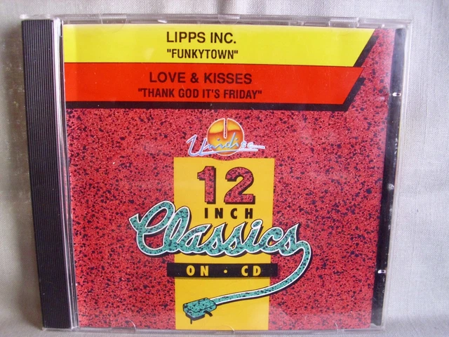 12-INCH CLASSICS ON CD- Lipps Inc.- Funkytown ua.- 2-Track-MCD UNIDISC ...