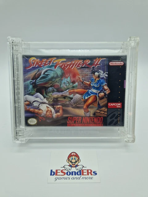 SUPER NINTENDO SPIEL Snes - Street Fighter Ii 2 - Wata 9.2 A+ - Sealed - Ntsc Us EUR 3.500,00 ...