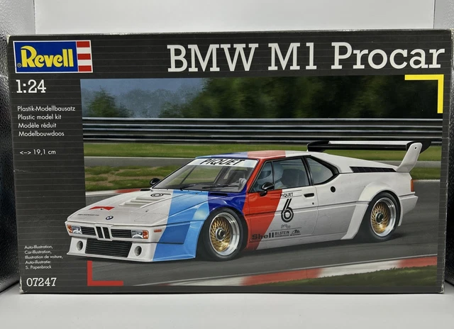 REVELL - BMW M1 Procar - Model Car Kit - Scale 1:24 - 07247 £29.99 ...
