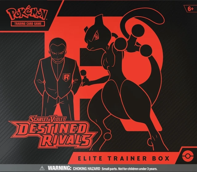 POKEMON TCG - Destined Rivals Elite Trainer Box ETB ️PRE-ORDER ...