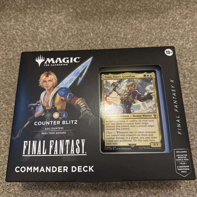 MAGIC THE GATHERING: Final Fantasy Counter Blitz Commander Deck Sealed ...