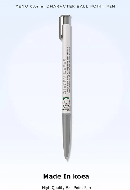 XENO SLOPPY LUNNY 0.5mm Slim Ball Point Pen Dozen Box 12 Pcs, Made in ...