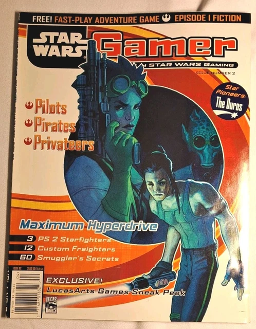 STAR WARS GAMER Magazine Issue number 2 #2 - Wizards of the Coast £31. ...