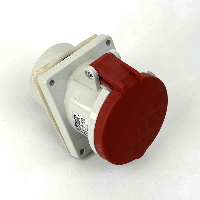 BALS 63A-6H PRESA di montaggio inclinata 5 poli 200/415V Tipo: 12567 ...