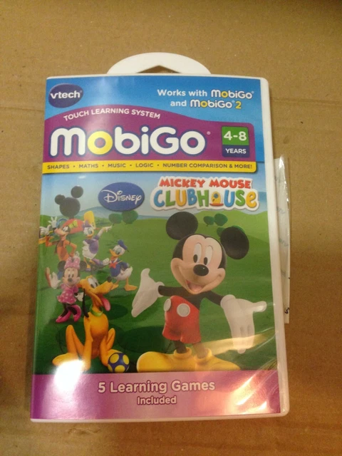 VTECH MOBIGO GAME Disney Mickey Mouse Clubhouse Software. -TESTED £4.50 ...