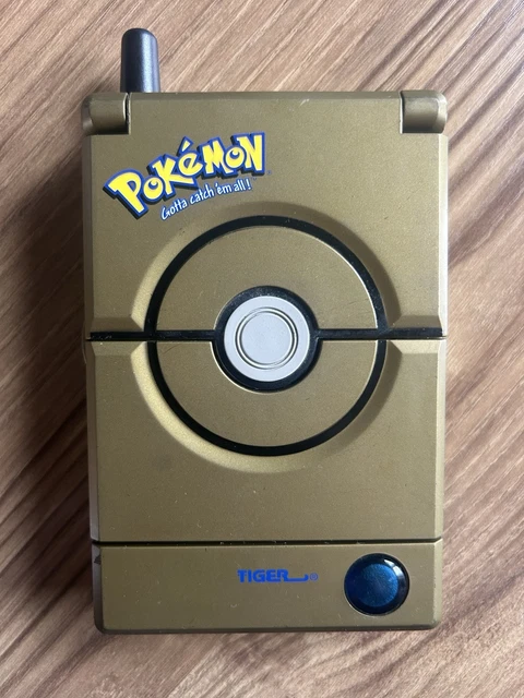 RARE VINTAGE TIGER Electronic Deluxe Gold Pokemon Pokedex - Tested ...