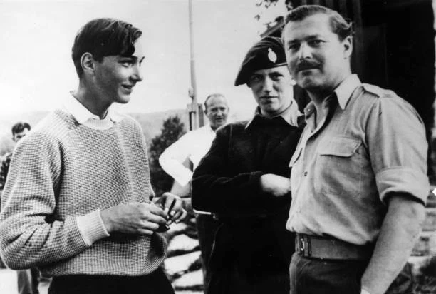 PRINCE WILLIAM OF Gloucester With Major Birck-Rheinarson 1959 Historic ...