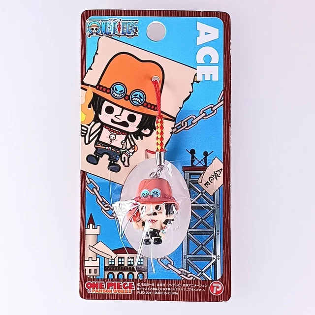 PORTGAS D. ACE One Piece × Panson Works Figura Mascota Correa De Japón ...