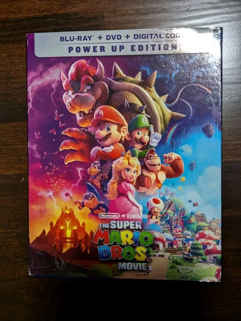 THE SUPER MARIO Bros. Movie Power Up Edition (DVD, 2023) con copertina ...