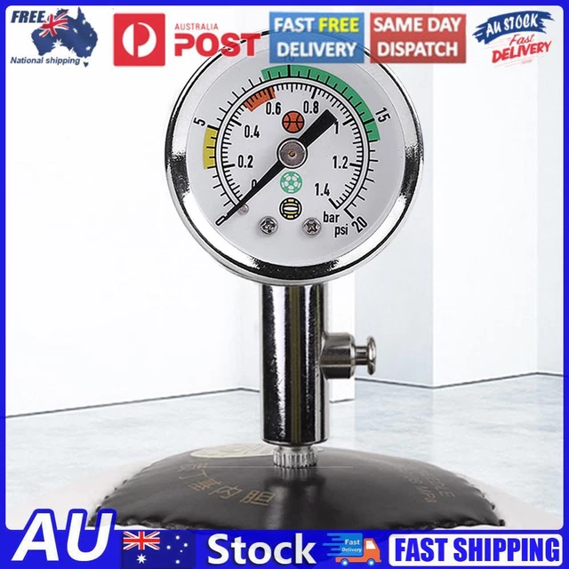FOOTBALL BAROMETER PORTABLE Soccer Ball Barometers Sport Measuring ...