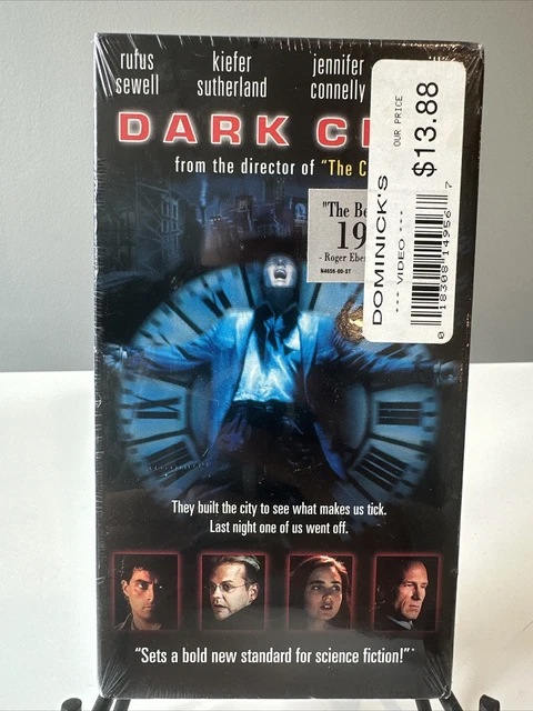 DARK CITY VHS Rufus Sewell/Kiefer Sutherland/Jennifer Connelly New ...
