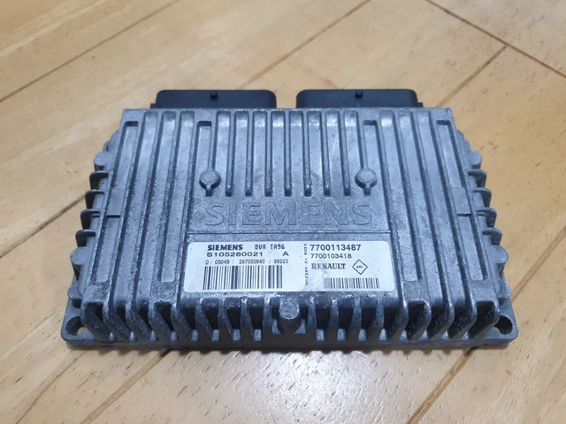 RENAULT CLIO MK2 GEARBOX CONTROL ECU 7700113487, 7700103418, S105280021 ...