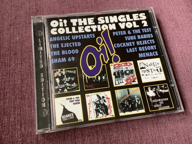 OI! THE SINGLES Collection Vol 2 CD Menace,Last Resort,The Blood ...