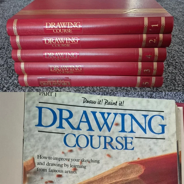 DRAWING COURSE DRAW It Paint It Eaglemoss Parts 1-75 Magazines £26.68 ...