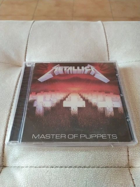 METALLICA MASTER OF Puppets CD EU 1986/1989 Repress strangerthings4 ...