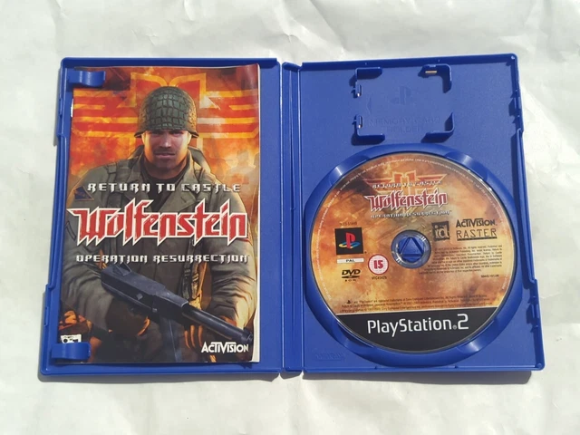 RETURN TO CASTLE Wolfenstein: Operation Resurrection PS2 in perfette ...