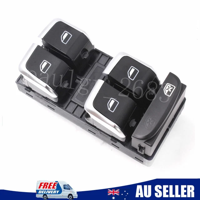POWER MASTER WINDOW Switch Button Control For FOR AUDI A4 (B8) A5 Q5 ...
