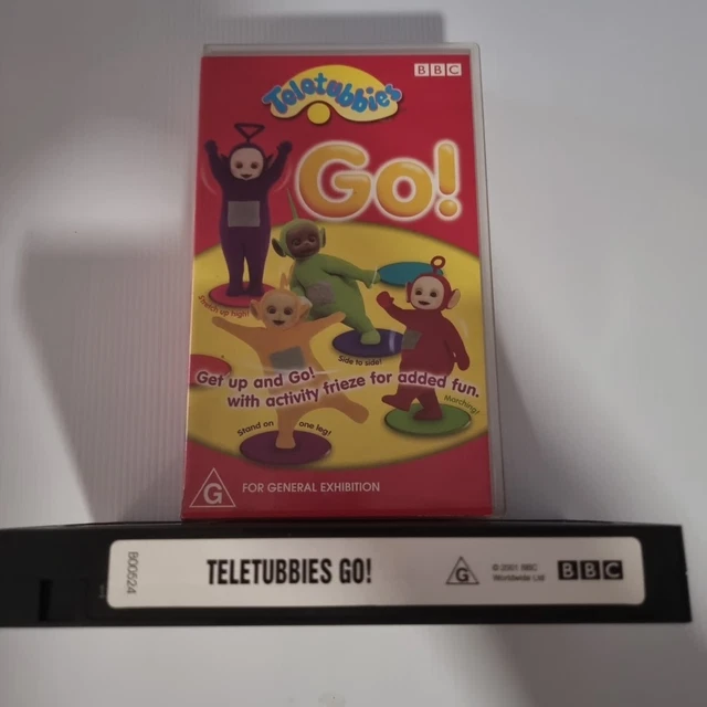 TELETUBBIES: GO! 2001 RARE VHS PAL Video Tape ABC Kids BBC Go! £14.40 ...