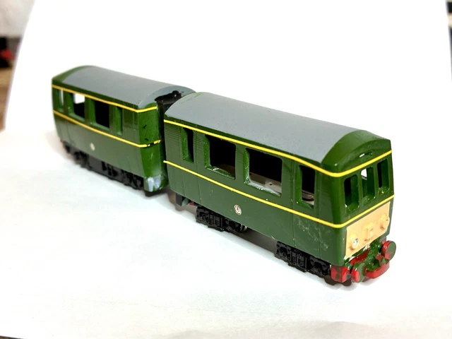 009 NARROW GAUGE “SHORTY”. Cl.101 MET-CAM DMU 2-CAR SET WITH KATO Power Bogie. £47.49 - PicClick UK