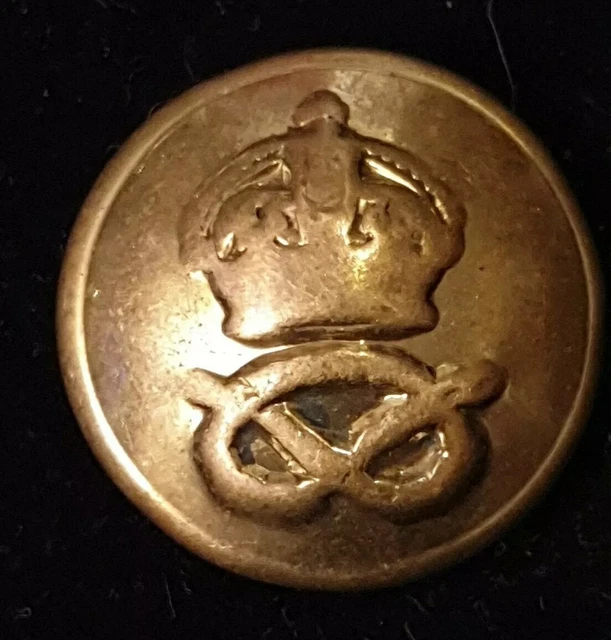 WW1 BRITISH ARMY Officer's Uniform Button STAFFORDSHIRE REGIMENT 19mm ...