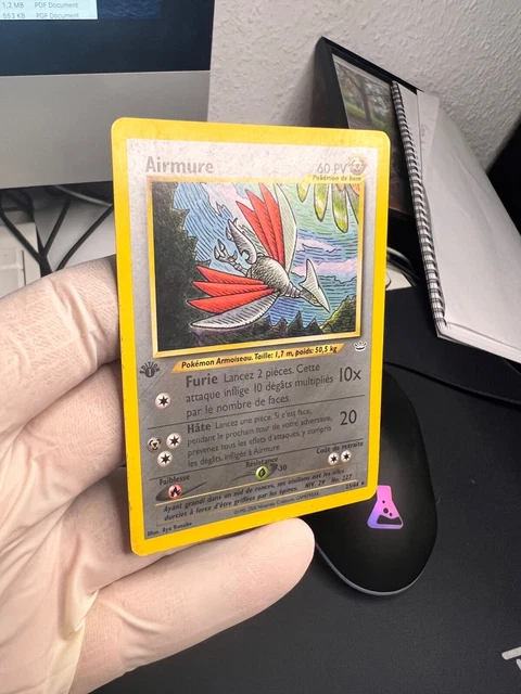 CARTE POKÉMON AIRMURE 23/64 Neo Revelation EDITION 1 NEAR MINT EUR 1.489,90 - PicClick FR