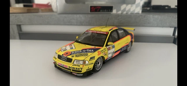 AUDI A4 STW ABT SPORTLINE jaune au 1/18 de UT Models 39747 voiture ...