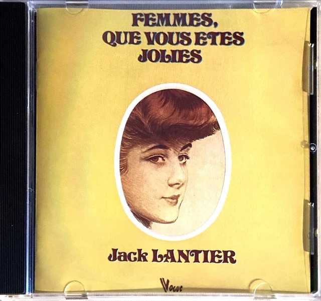 CD ALBUM JACK Lantier Femmes , Que Vous Etes Jolies Collector Comme ...