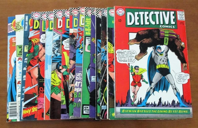 LOT DE 16 numéros Detective Comics 339-492 âge d'argent EUR 299,88 ...