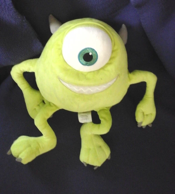 DISNEY MONSTERS INC Mike Wazowski Plush Toy 12 inch long £9.00 ...