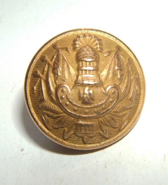 GENERAL SECOND EMPIRE 1852 / 1870 IMPERIAL EAGLE GOLD BUTTON - 14mm £30 ...