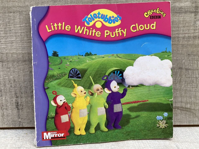 CBEEBIES TELETUBBIES LITTLE White Puffy Cloud PB Book Ragdoll 2002 BBC ...