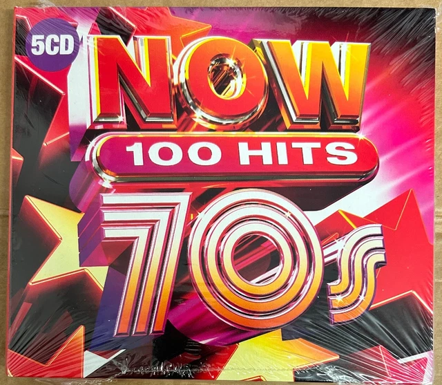 VARIOUS - NOW 100 Hits 70s (5CD) New Sealed £19.98 - PicClick UK