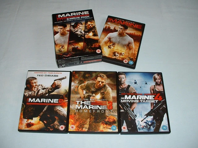 THE MARINE 1-4 Dvd Movie Collection Set Film/Pack/Box/Trilogy/Action ...