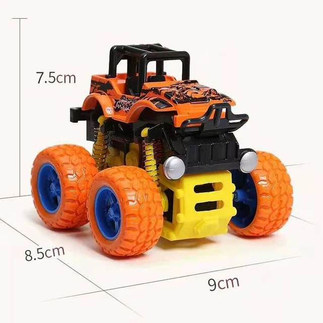 POWER CAR PULL Back Toy Car SUV Back Force Car Gift Inertial Rotation ...