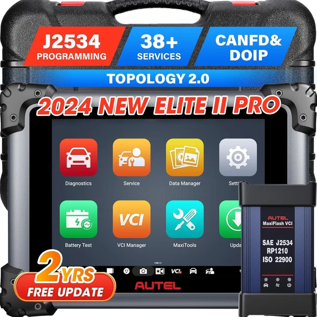 2024 AUTEL MAXISYS Elite II PRO as ULTRA Auto Diagnostic Scanner ...